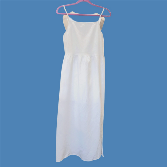 LOFT | Dresses | Loft Beach White Maxi Dress | Poshmark